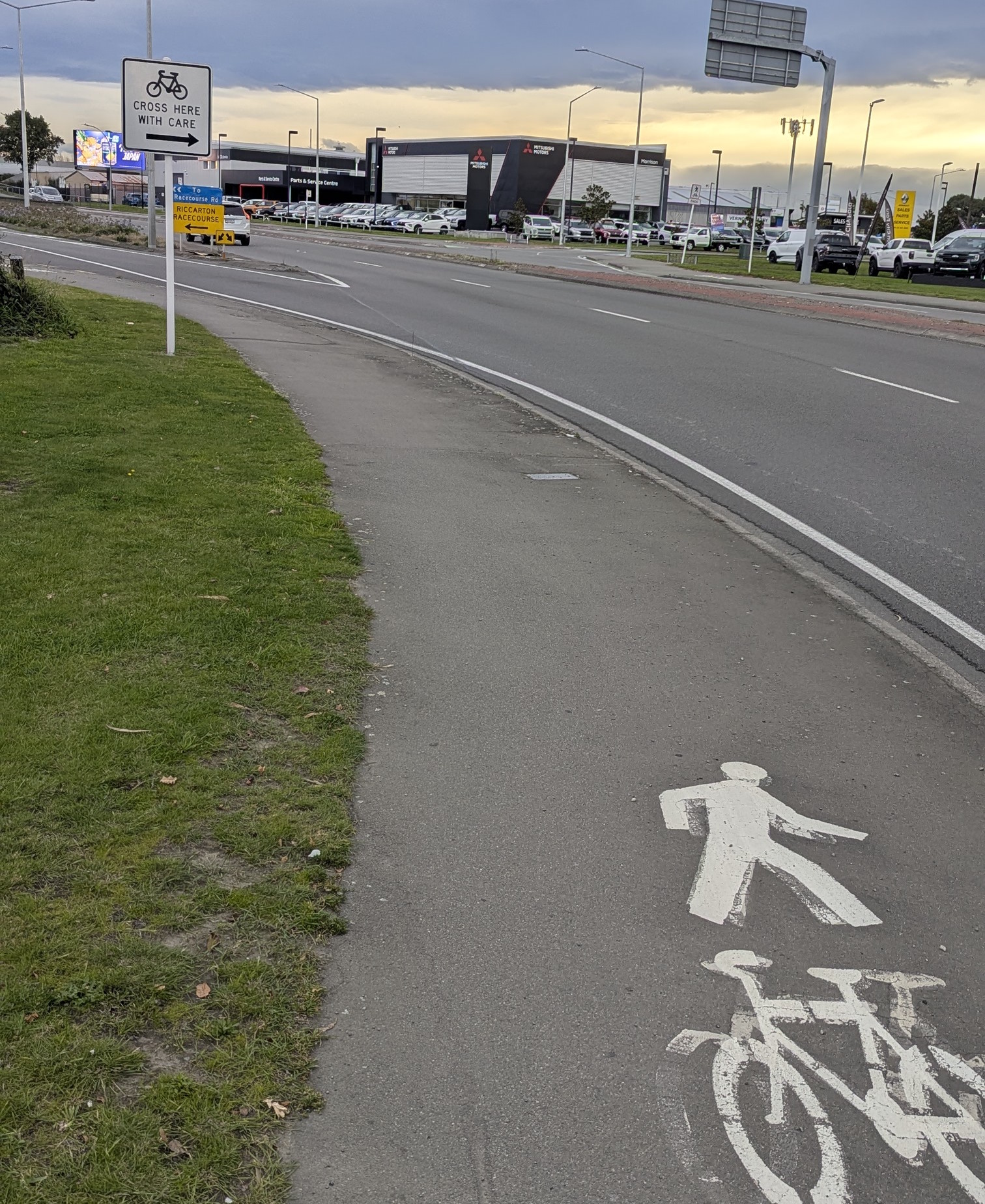 Photo of the Day: Sockburn Roundabout & Overbridge – Cycling in ...